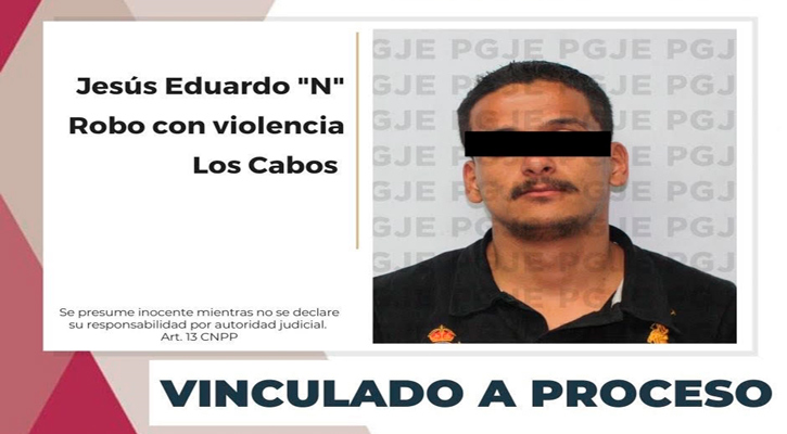 Vinculado A Proceso Y En Prisión Preventiva Por Robo Con Violencia En