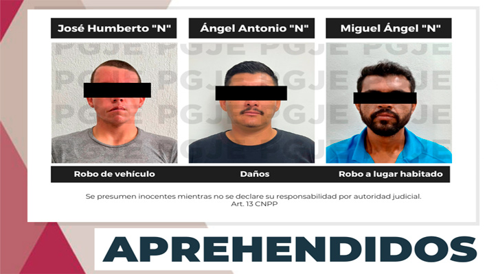 Aprehenden A 3 Sujetos En Los Cabos Por La Comisión De Delitos