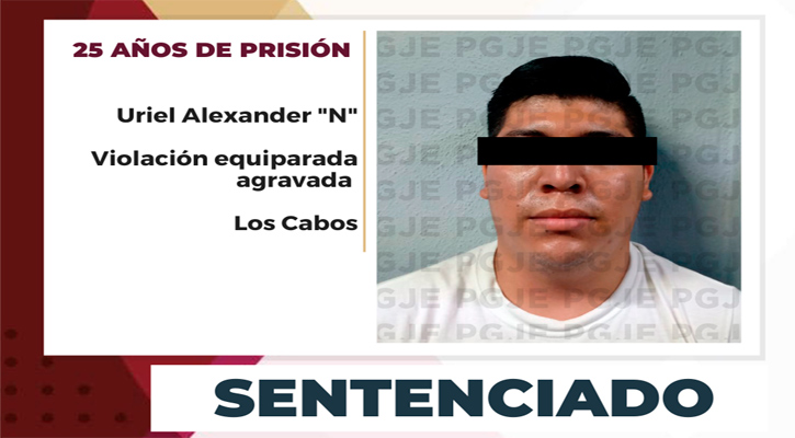 Sentenciado A 25 Años De Prisión Por Dos Cargos De Violación En Csl