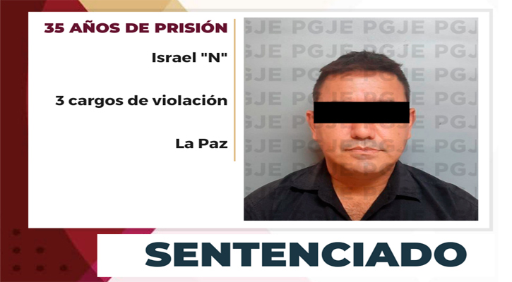 Sentenciado A 35 Años De Prisión Un Sujeto Culpable De Violación En La Paz
