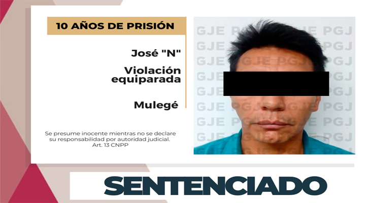 Sentenciado A 10 Años De Prisión Por Violación En El Ejido San Lucas