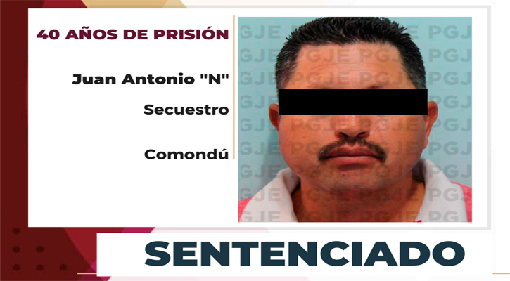 Sentencian A “el Güero Bocón” A 40 Años De Prisión Por Secuestro En