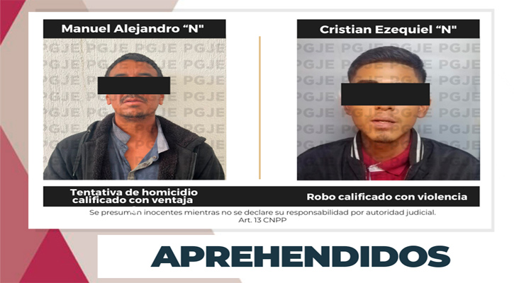 Aprehenden a par de sujetos por la comisión de delitos en La Paz y SJC