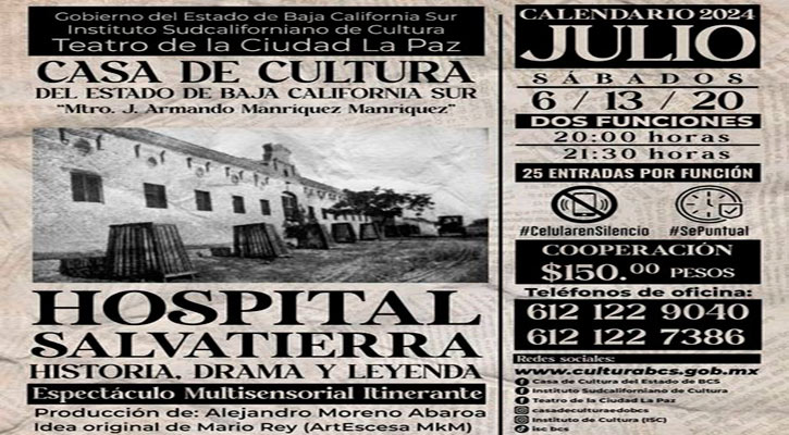 Presentarán nuevamente la obra “Hospital Salvatierra, Historia, Drama y ... Presentarán nuevamente la obra “Hospital Salvatierra, Historia, Drama y ...